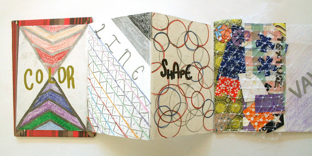 Monument Valley Regional Middle School Art Class: Art Elements Bound ...