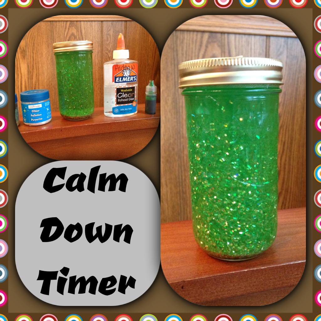 Life With A Whole Lot of Grace: DIY Calm Down Timer