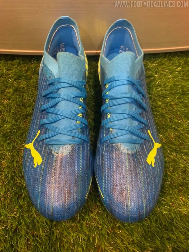 Blue / Hi-Vis Yellow Puma Ultra 2020-21 Boots Leaked - 'Perfect For ...