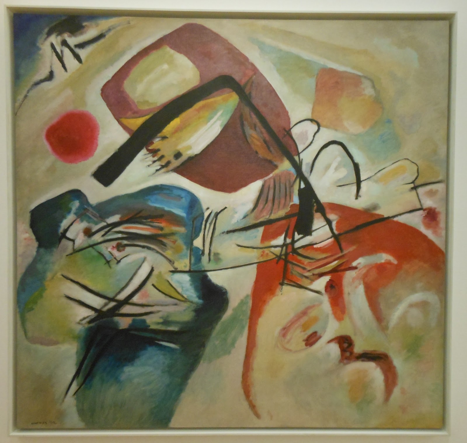 Art With a Needle: Paris museums 5 -- Kandinsky at the Pompidou