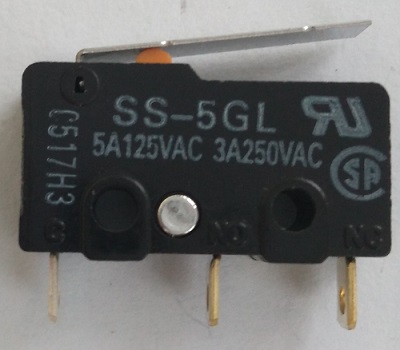 5A 125-250V 10T85 micro limit switch - HOPE Electronics