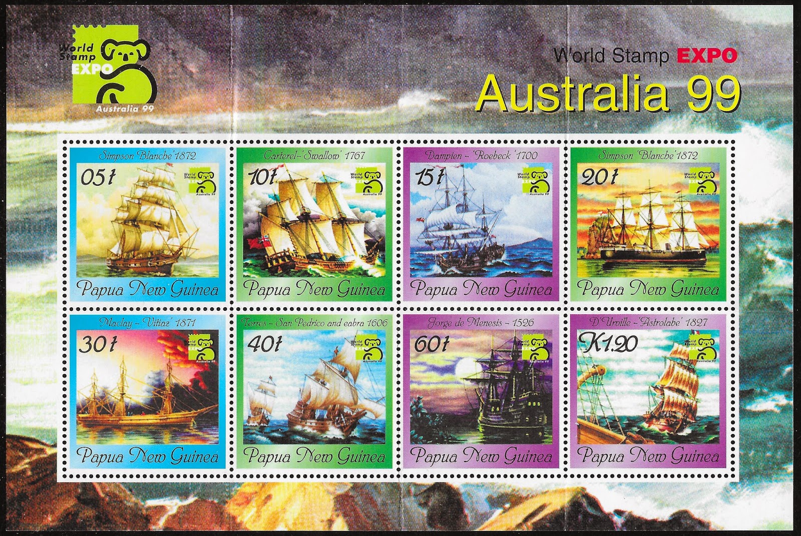 In Search of Stamps: Ships of Discovery