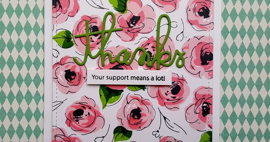 JOYFUL THINGS DESIGN: THANKS, YOUR SUPPORT MEANS A LOT (1)