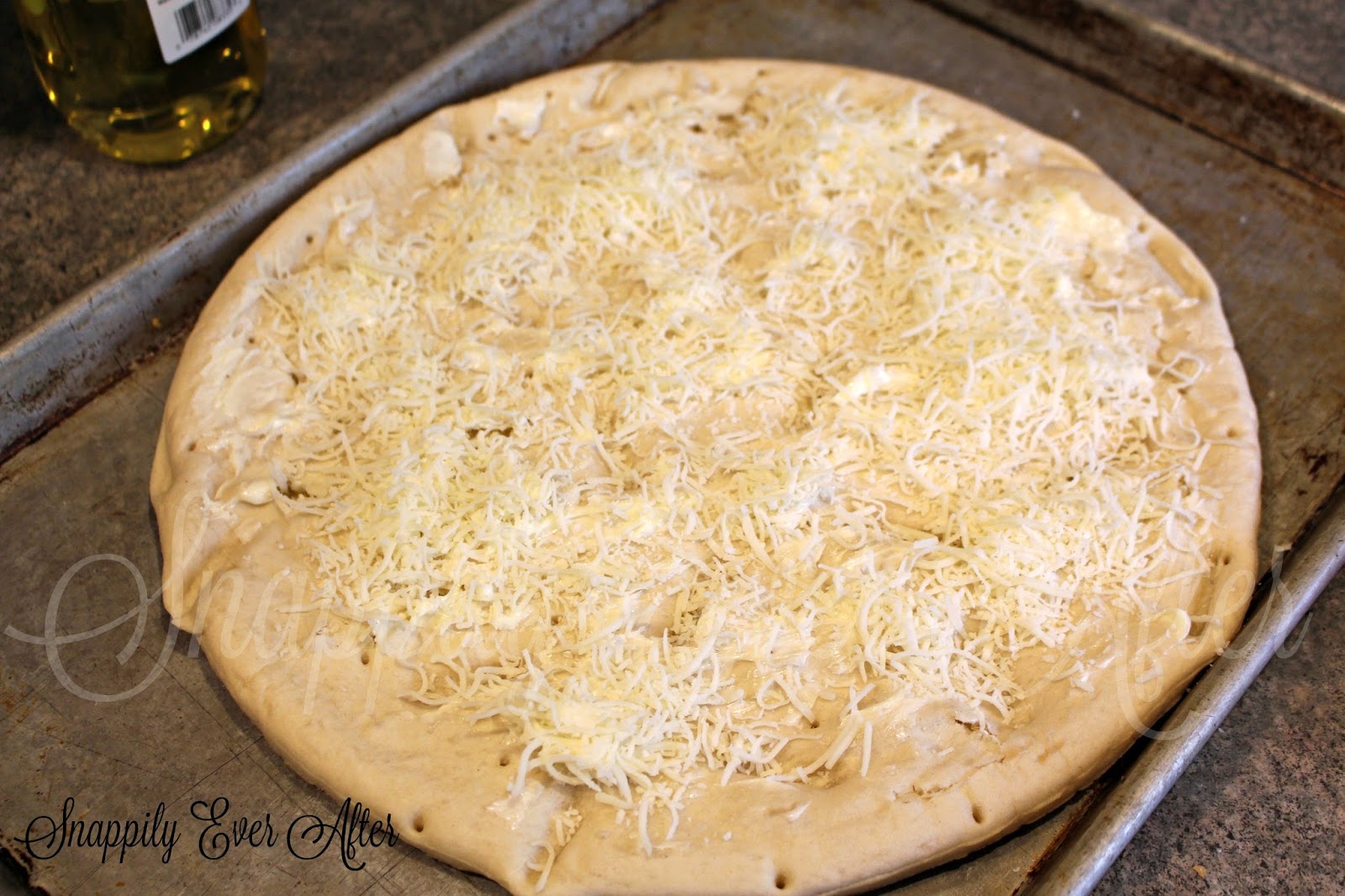 Snappily Ever After: Corn, Chard and Green Onion Flat Bread