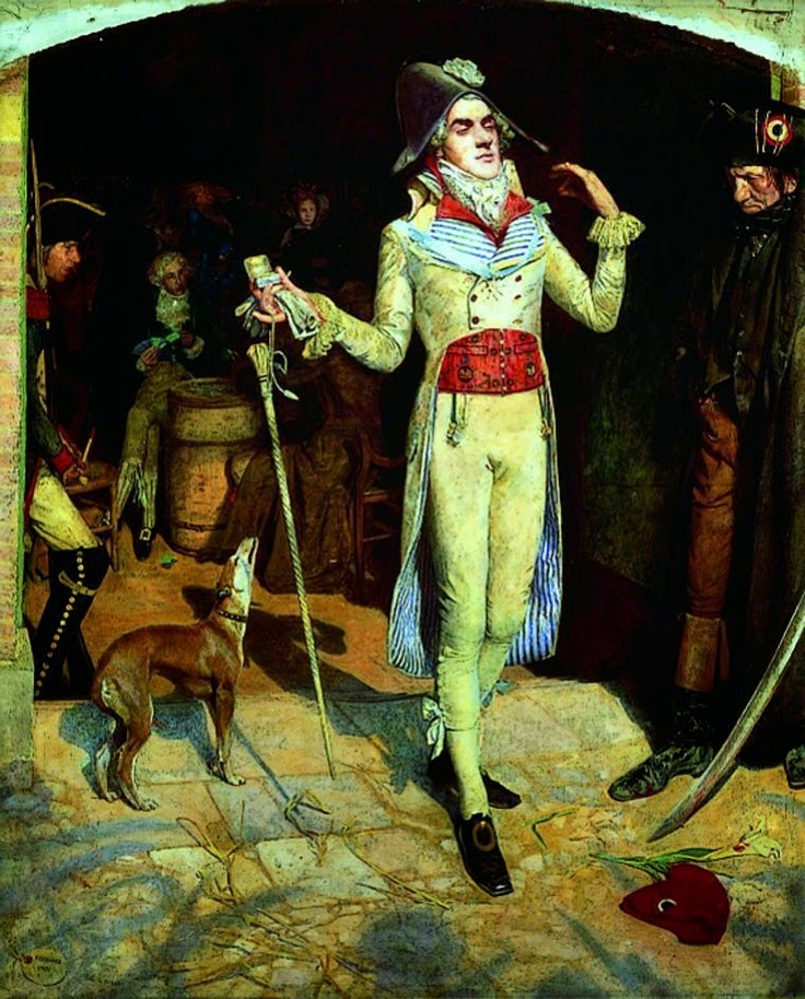 "Tweedland" The Gentlemen's club: La Redingote.