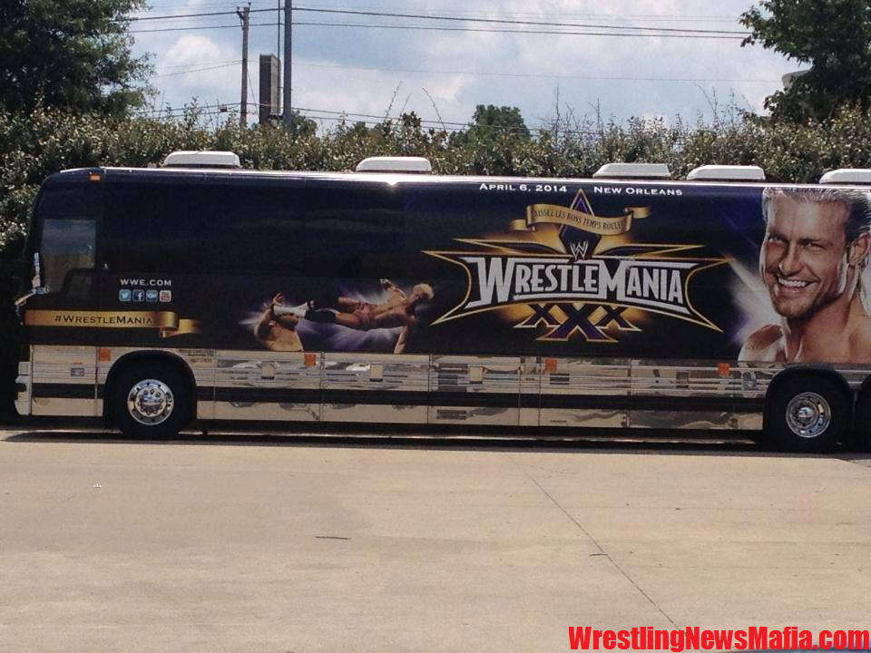 WrestleMania 30 Tour Bus featuring Dolph Ziggler | Wrestling Forum