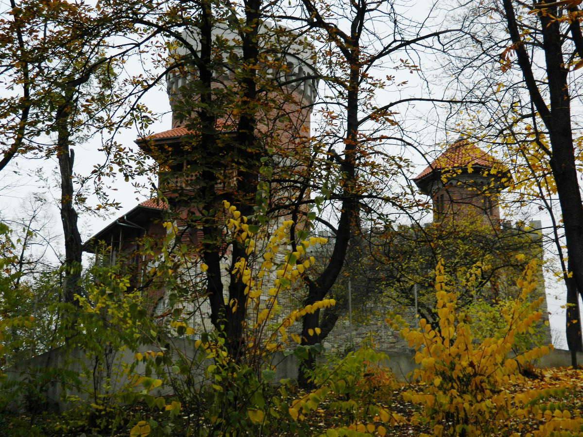 LA MULTI ANI, ROMANIA!: Castelul lui Vlad Tepes printre frunzele colorate