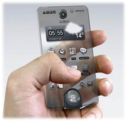 512tecnologia8: Polytron con Nueva Invención "Celular Transparente"