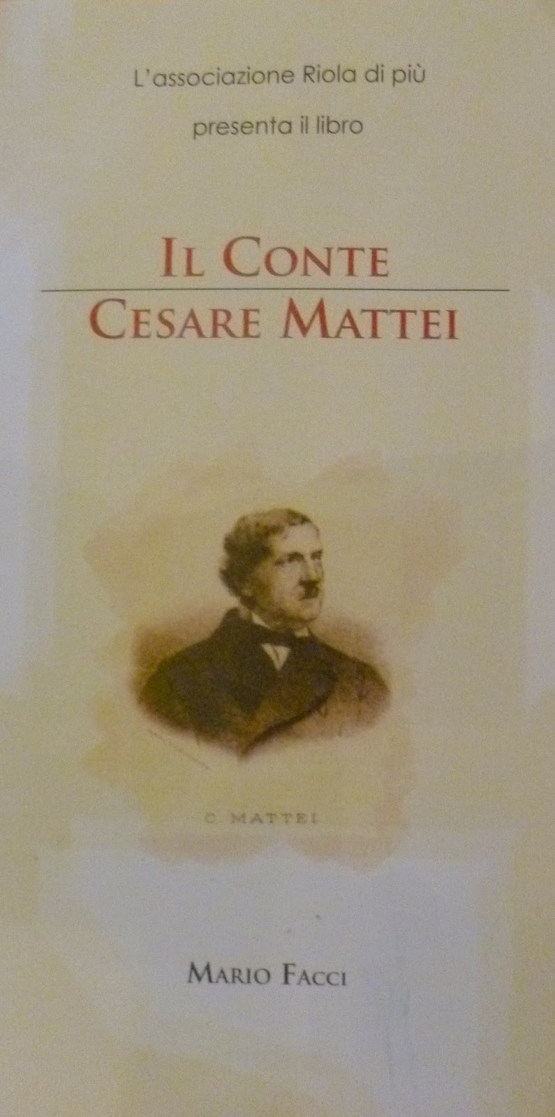 Notizie dalle valli del Reno e del Setta: Il segreto del Conte Cesare ...