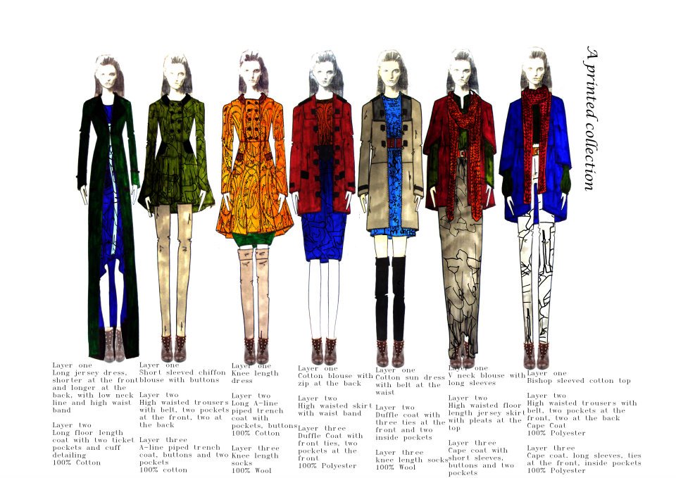Fashion - Style: Collection line up