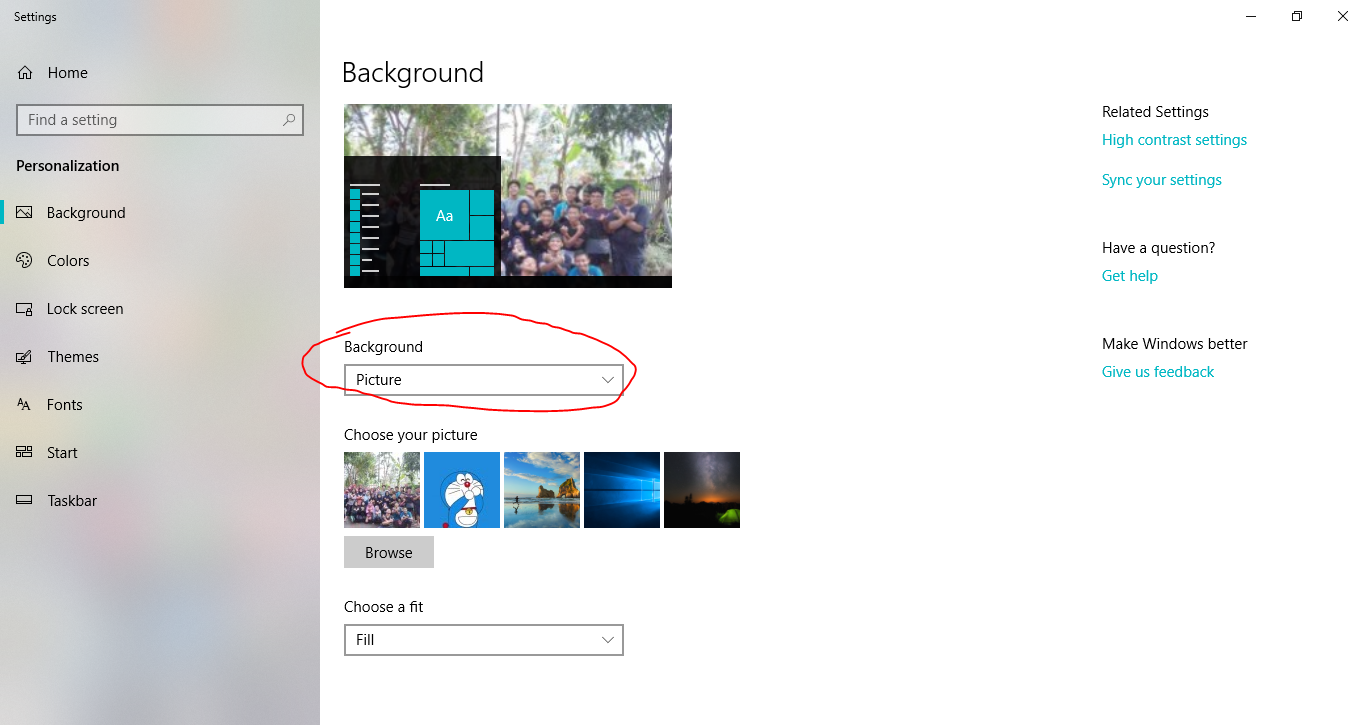 Tutorial merubah tampilan wallpaper pada laptop