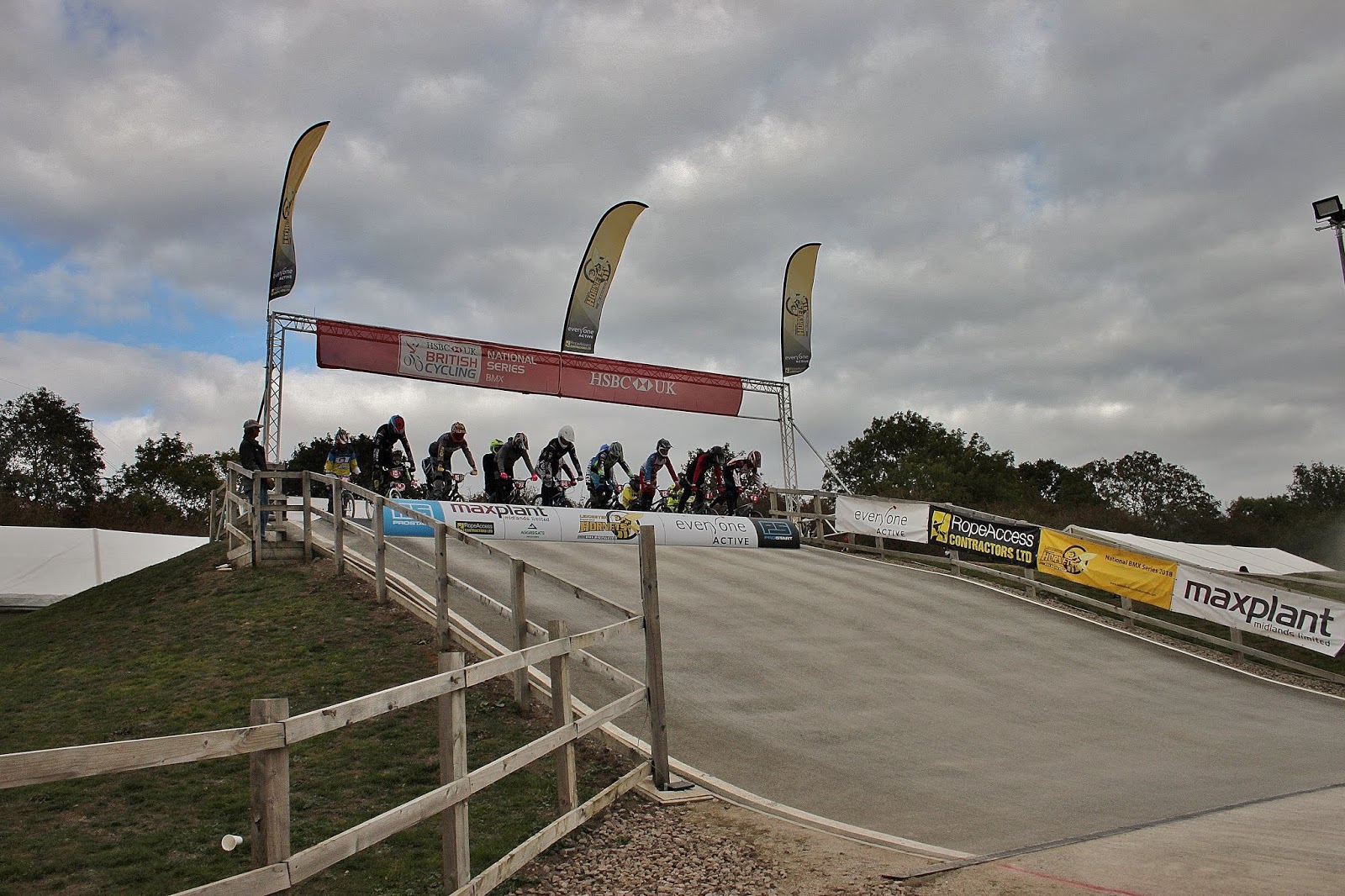 BMX National Series at Huncote Hornets, Leicestershire