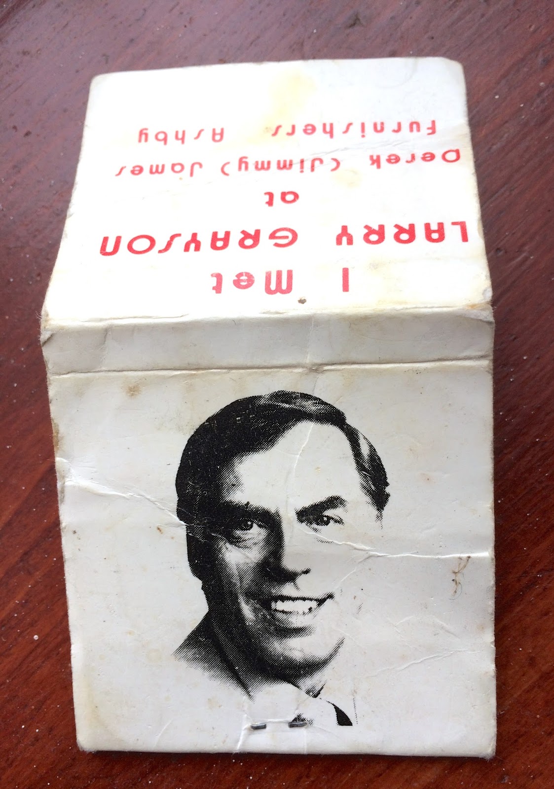 DrMattKerry's Blog: Remembering Larry Grayson