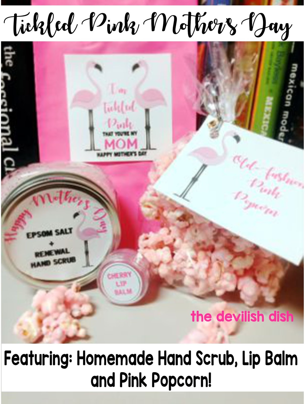 The Devilish Dish: Tickled Pink Mother's Day: Homemade Pink Hand Scrub ...