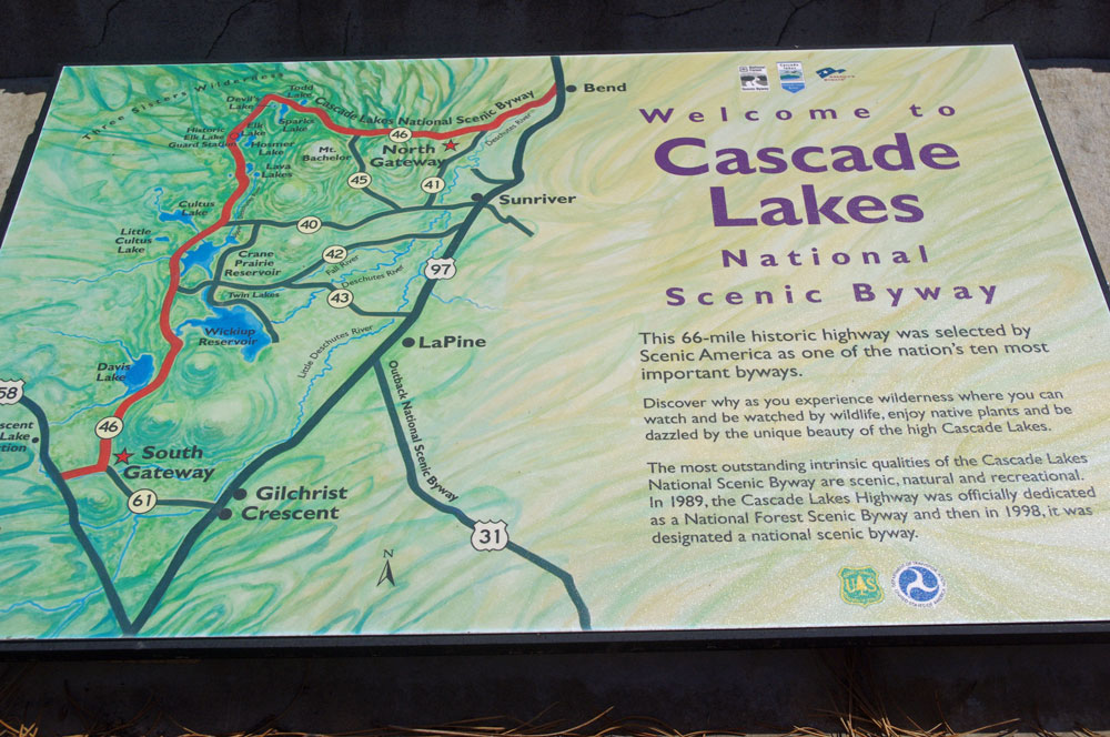 usbackroads™: usbackroads destination--Cascades Lakes Scenic Byway ...