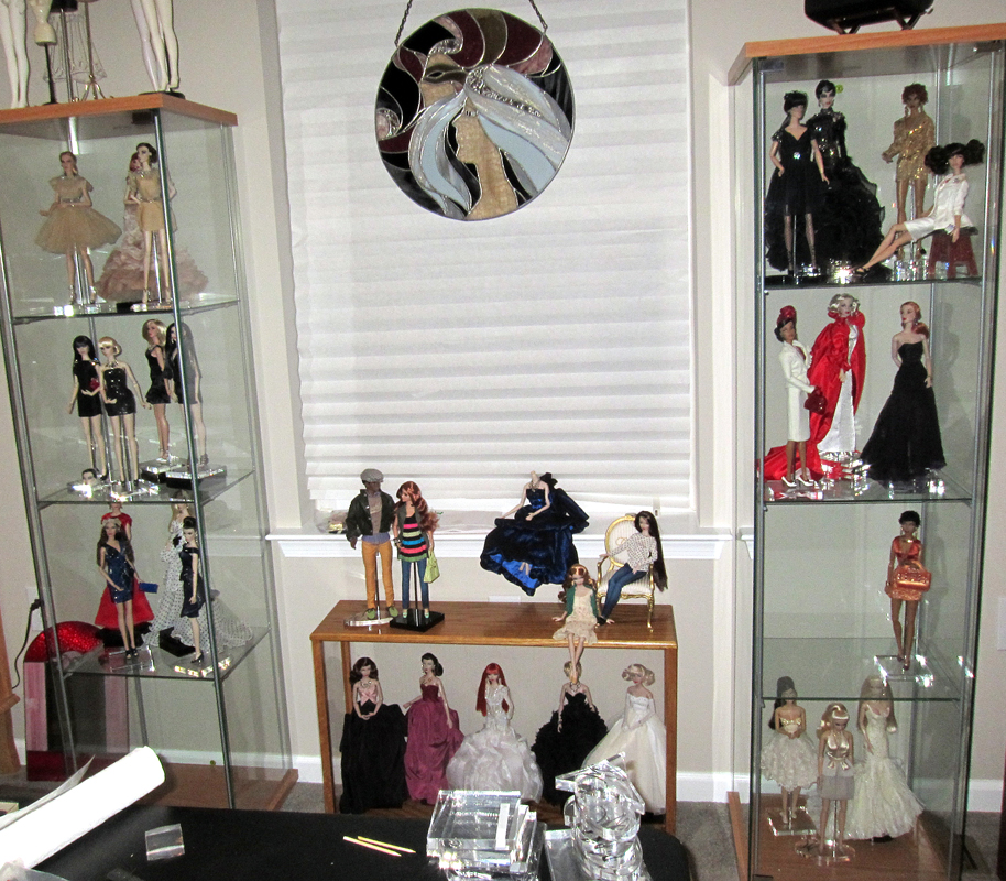 Collecting Fashion Dolls by Terri Gold: Progress in the New Doll Room