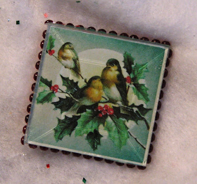 South Bay Studio: Blingy Bird Magnets