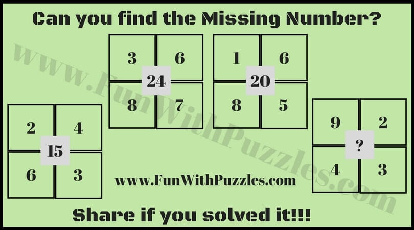 Maths Picture Puzzles with Answers