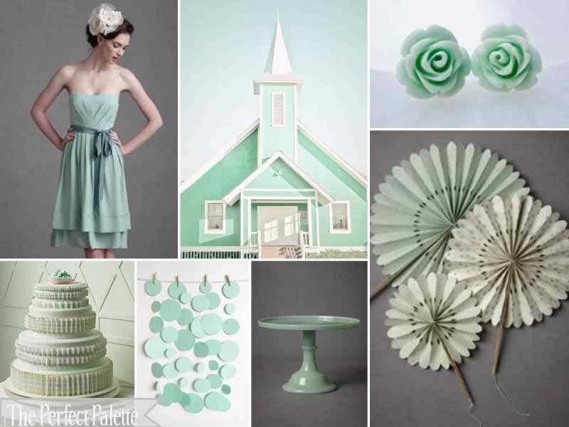 {Mint to Be}: A Palette of Mint, Dusty Aqua, Gray + White | The Perfect ...