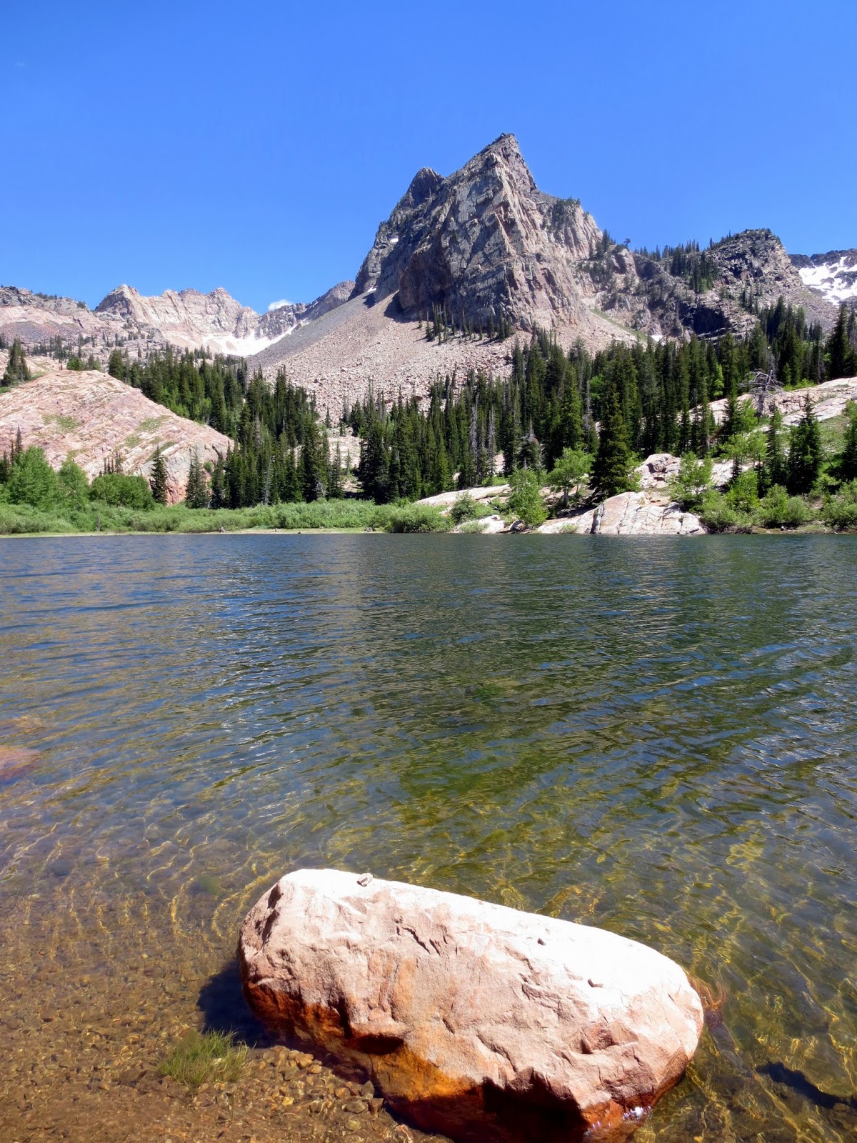wasatch and beyond: Lake Blanche