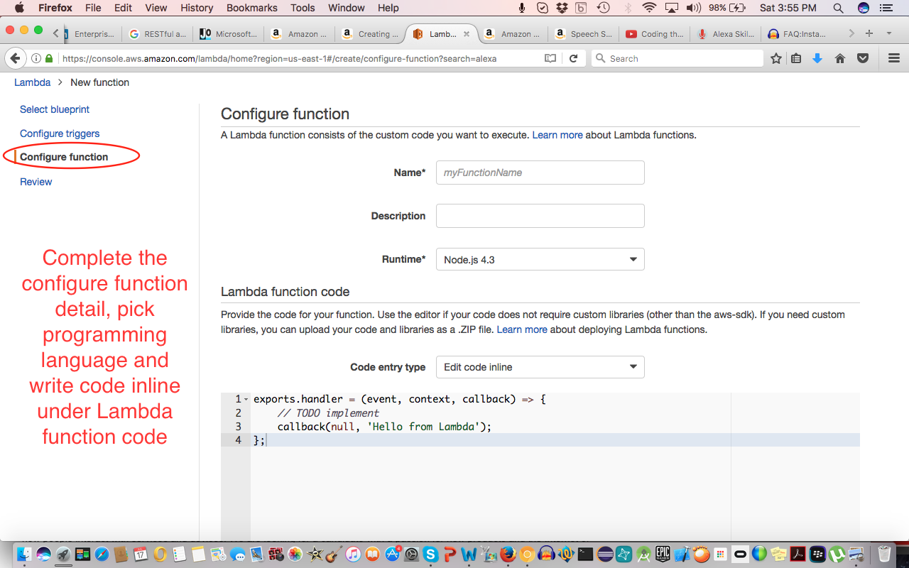 Mobile Cloud Computing Ecosystems And Research Alexa Skills From Scratch With Aws Lambda