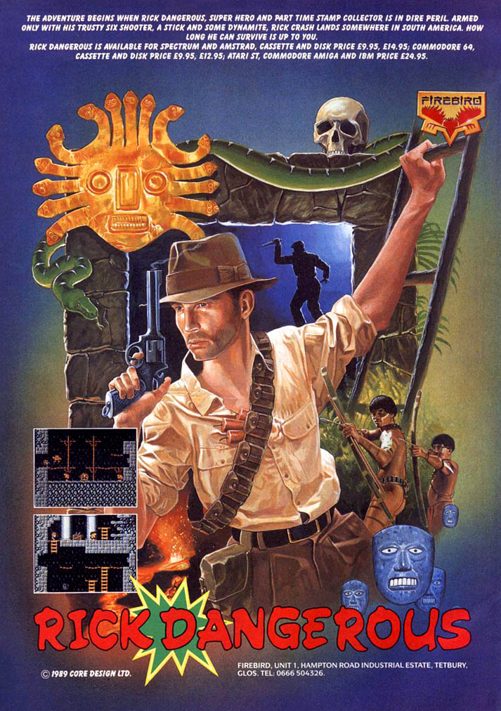 Amiga CD32 Archive: Rick Dangerous Review