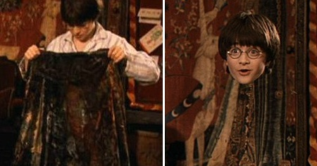 HARRY POTTER : CAPA DE INVISIBILIDAD