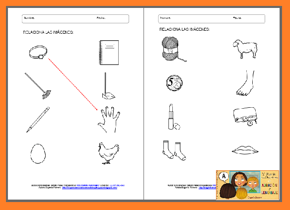 FICHAS DE COMPRENSIÓN: RELACIONAR 2 Y 3 IMÁGENES – Maestros de Audición ...