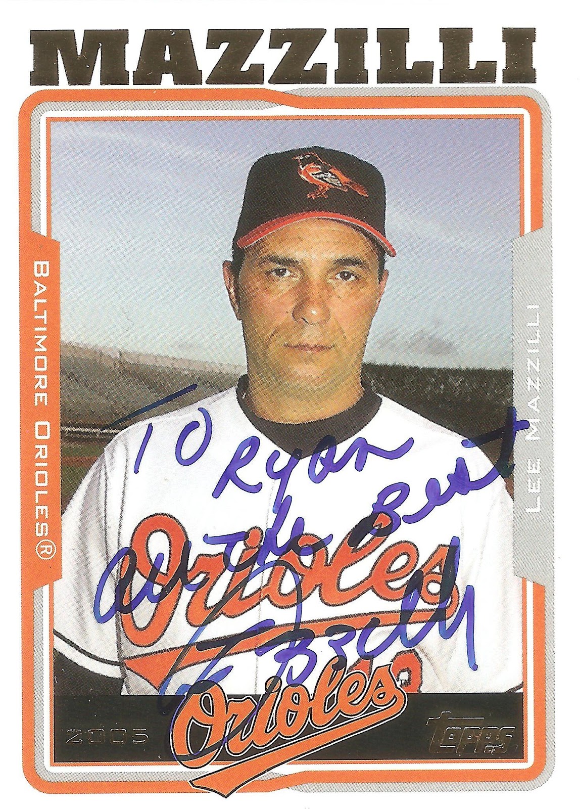 The Great Orioles Autograph Project: Orioles' Managers
