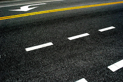 Beginilah Proses Pembuatan Marka Jalan (Road Line)