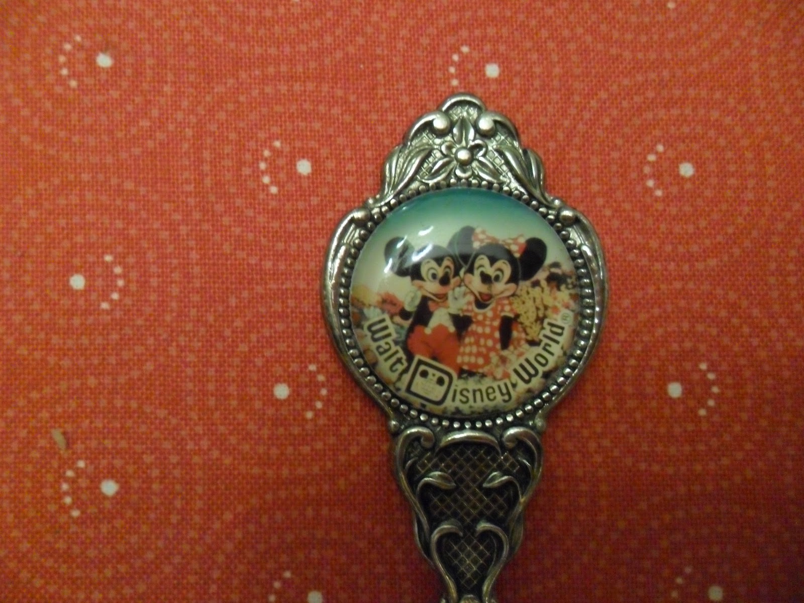 WDW 71: Mickey & Minnie Silver (plated) Spoon