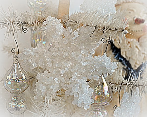 Holiday Magic: Fancified Borax Crystal Snowflakes {and Candle-lit ...