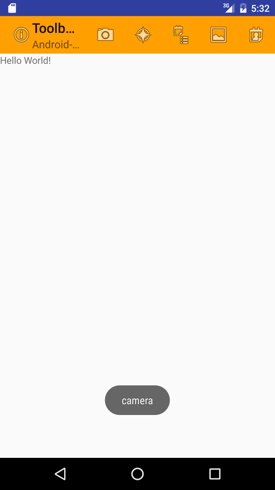 Android Er Add Optionsmenu To Toolbar