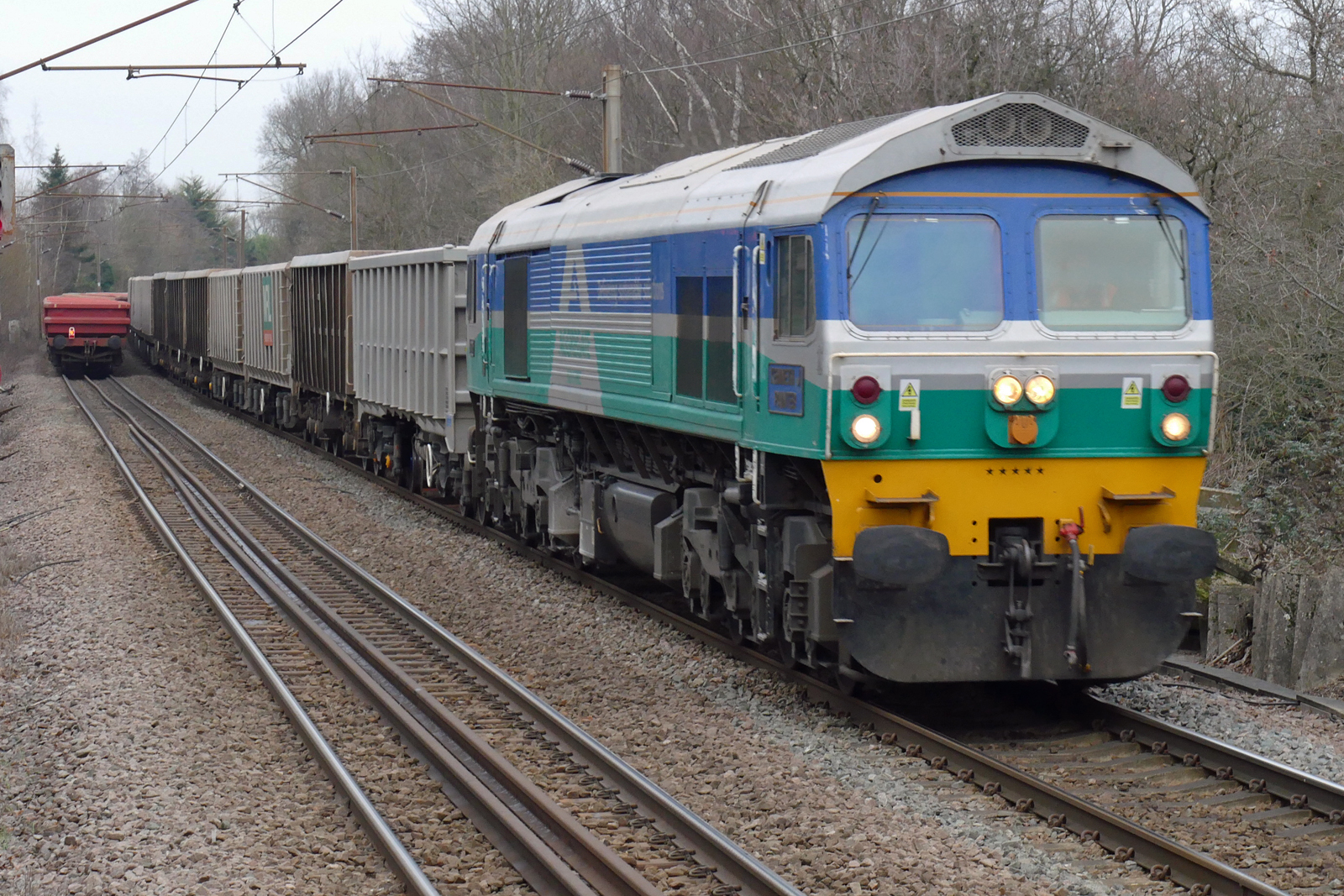 UK Trainlog: 59005 Class 59 Aggregate Industries