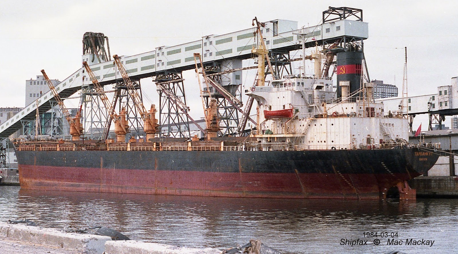 Shipfax: USSR - bulkers of the 1980s