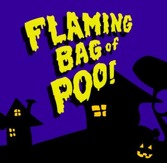 Amber Dawn of the Dead: Flaming Bag of Poo