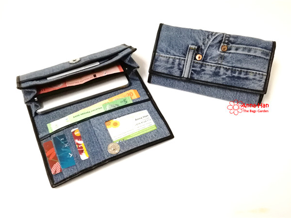 Bags Garden by Anna-Han : Jean Signature 2 side Pockets (Medium)