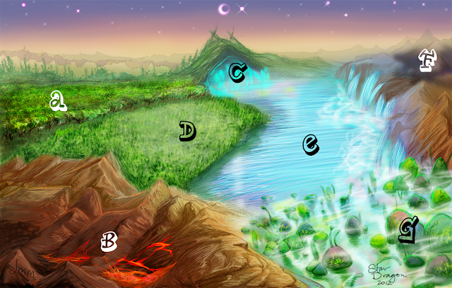 Crystal Caverns: Crystal Caverns Map