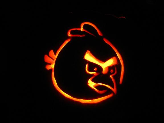 Be Different...Act Normal: Angry Bird Pumpkin Carving Templates