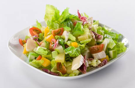 Salad Buah: SALAD SAYUR DENGAN MINYAK ZAITUN