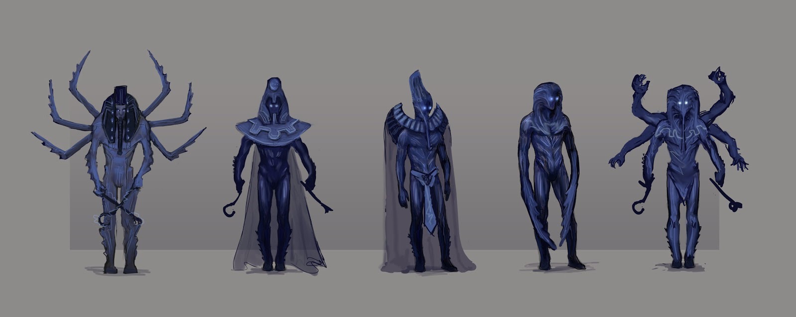 Kameliya Minkova Concept Art: Blue Beetle Character Design