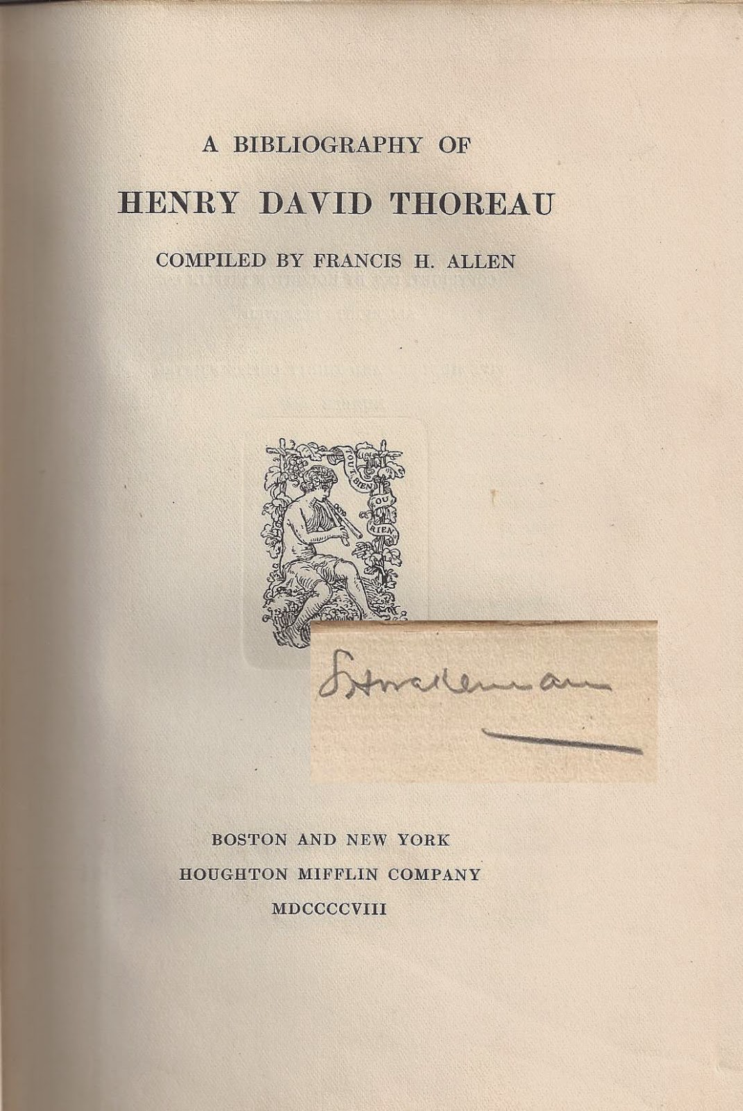 American Book Collecting: Stephen H. Wakeman: American Literature ...