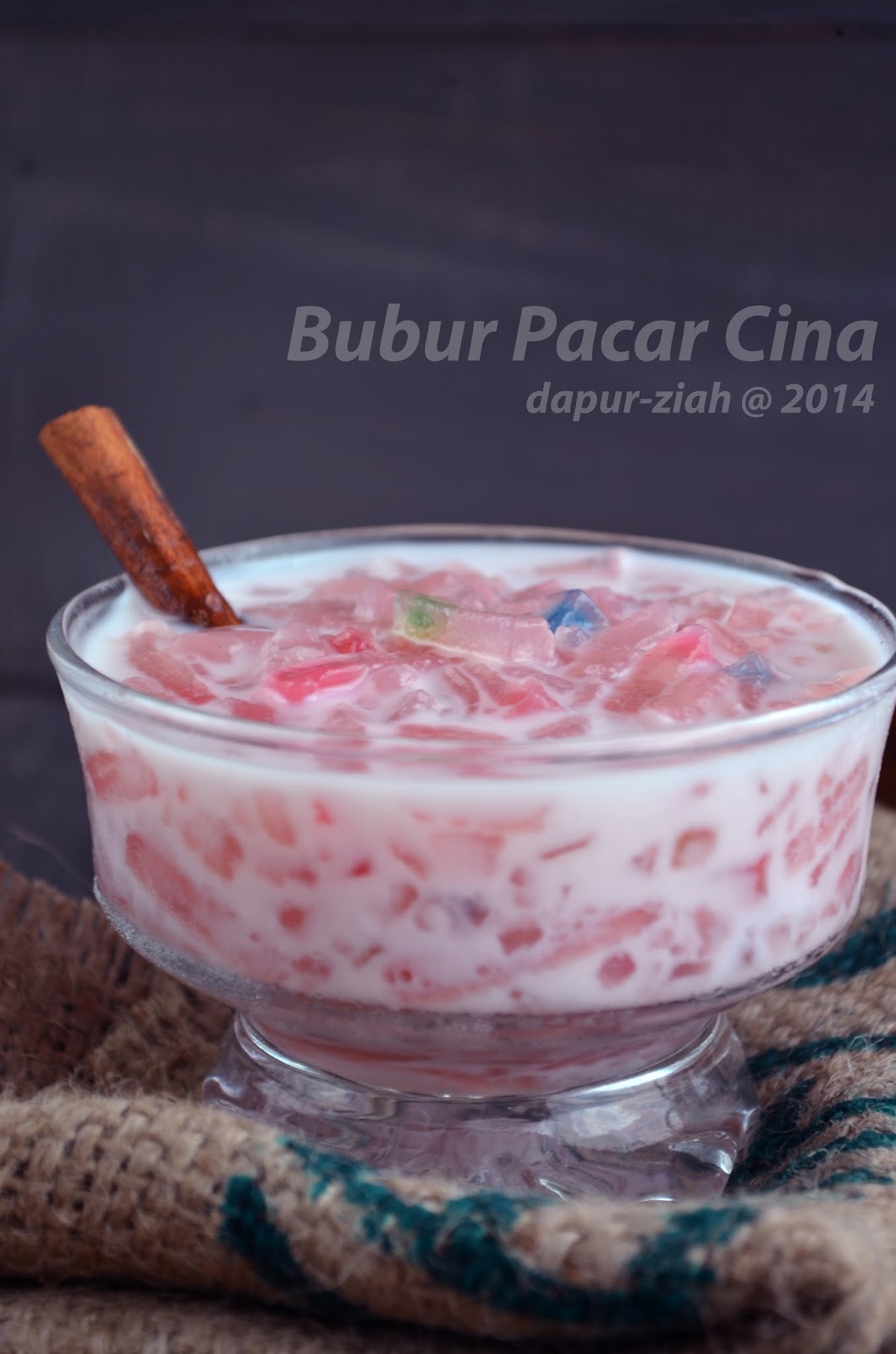 dapur-ziah by mama'e Zie: Bubur Pacar Cina