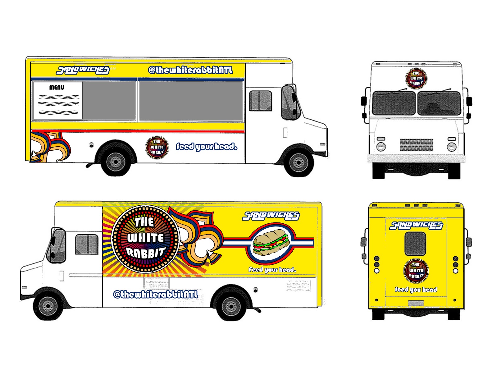 Graphic Design Archives: Food Truck Logo and Truck Design