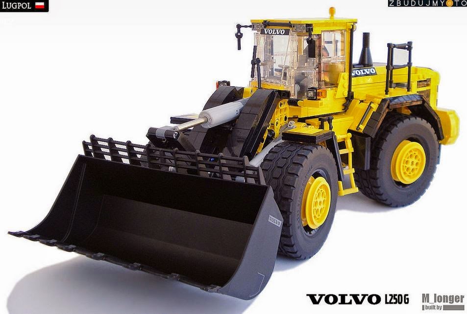 The Brick Bucket: Volvo L250G wheel loader