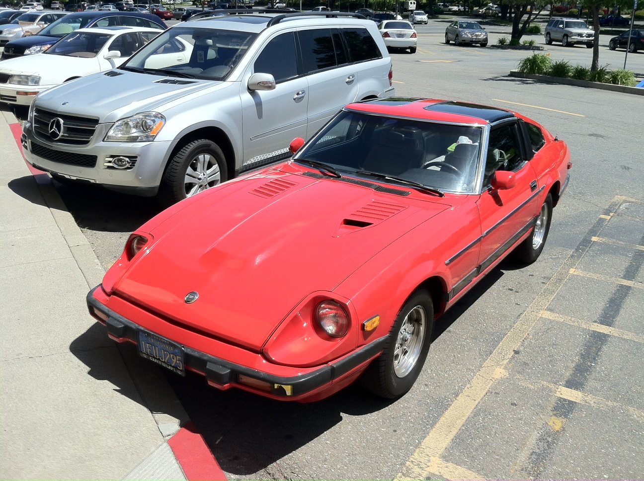 Tamerlane's Thoughts: Carspotting: 1983 Datsun 280ZX