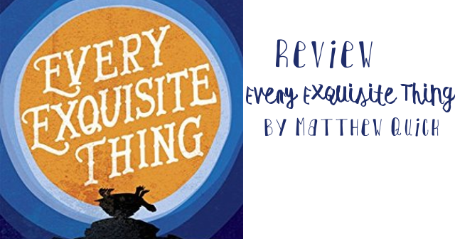 Hiding Books: Every Exquisite Thing by Matthew Quick|The Bubblegum Reaper?