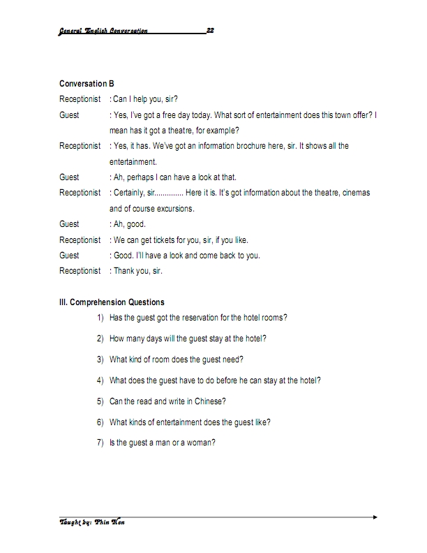 Unlimited Thinking: General English conversation2 ...