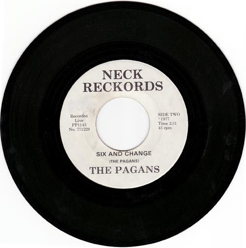 OLD, WEAK BUT ALWAYS A WANKER - THE PUNK YEARS: PAGANS - Six And Change ...