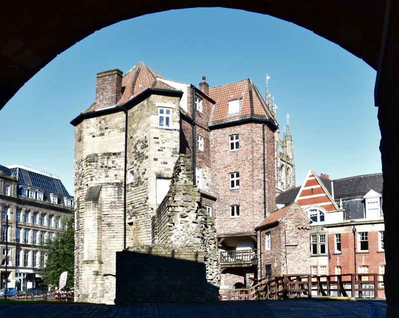 Photographs Of Newcastle: Castle Keep - Black Gate